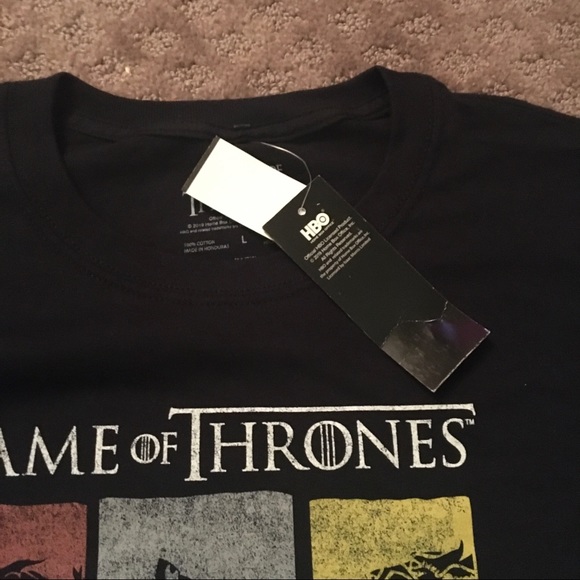 Game of Thrones | Shirts | Game Of Thrones Hbo Tshirt New With Tags ...